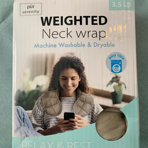 pur serenity | Other | Nwot In Box Weighted Neck Wrap 35 Lbs | Poshmark